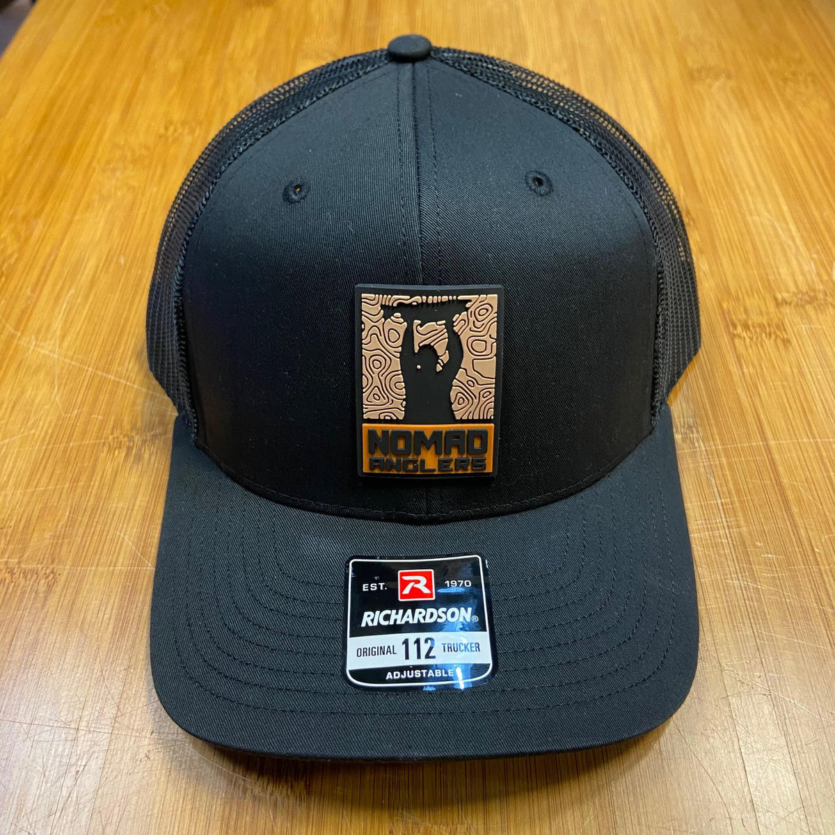 Nomad Anglers Patch Hat - Black | Nomad Anglers