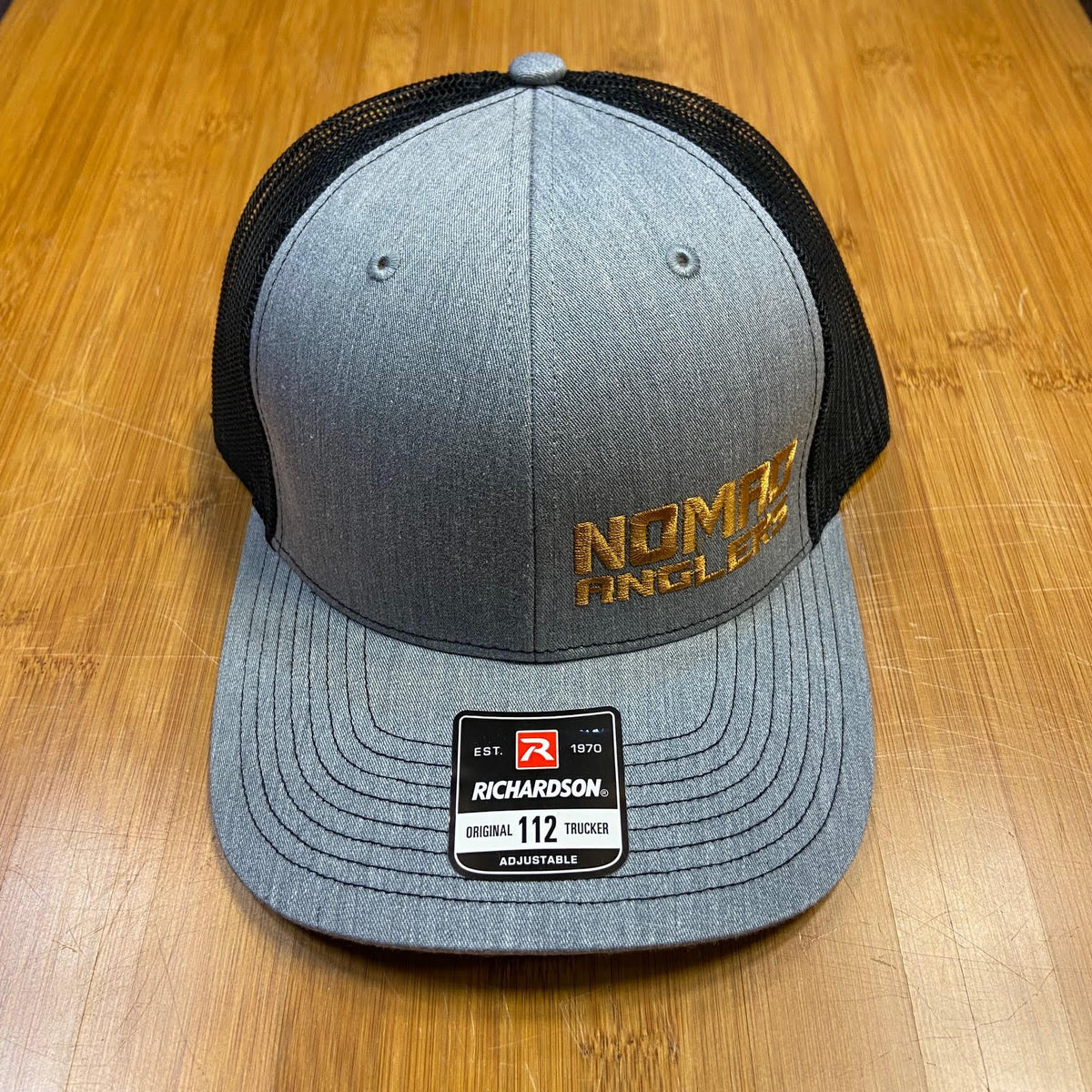 Nomad Anglers Script Hat - Grey | Nomad Anglers